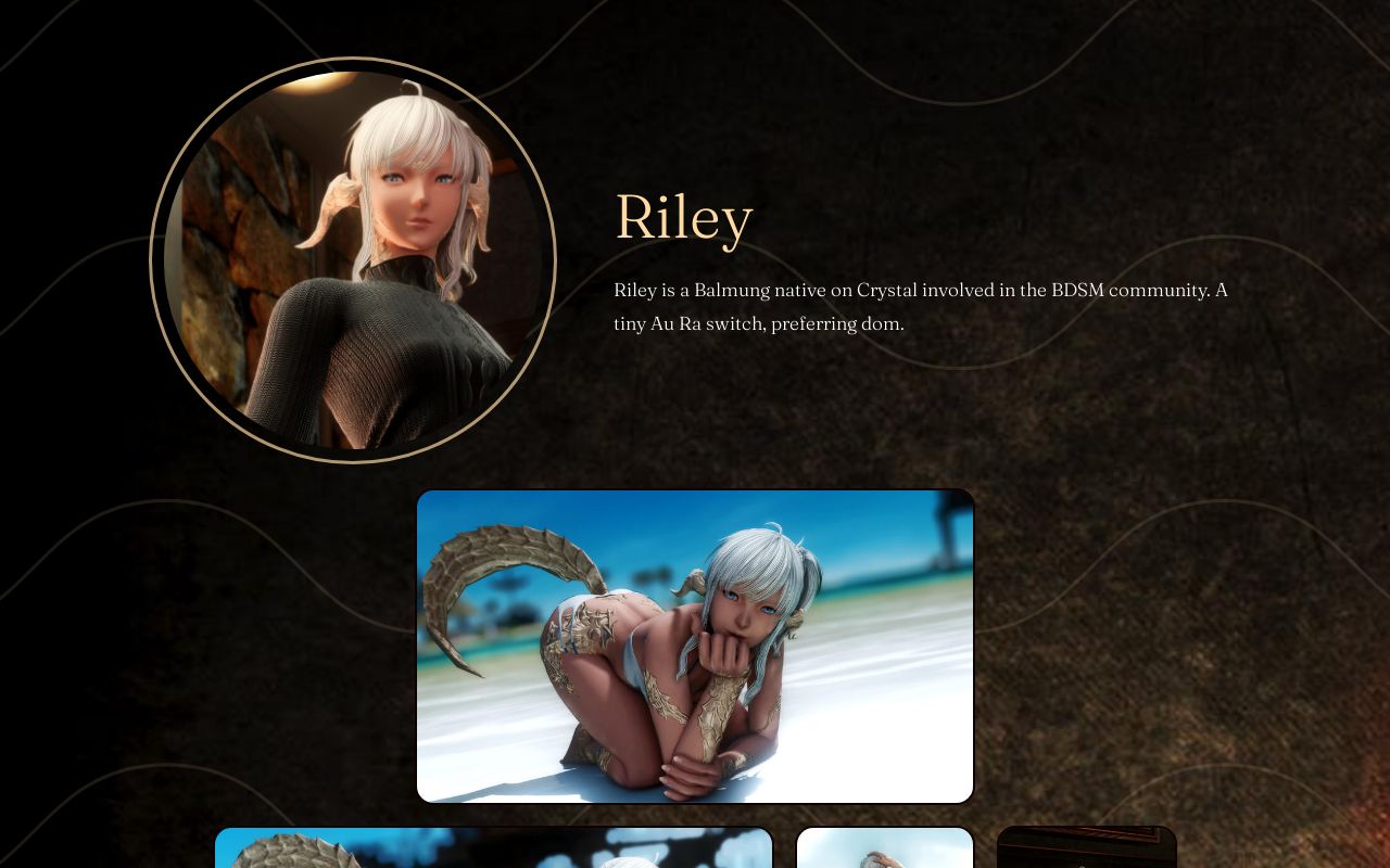Riley - FF14 Role Play